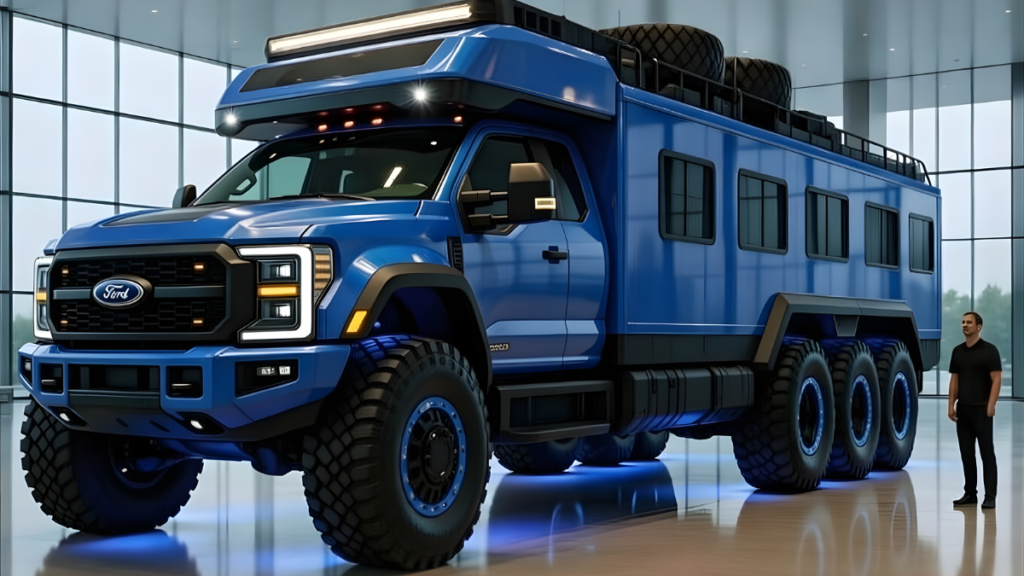 Apocalypse on Wheels: The 2026 Ford RaptorX 6×6 Motorhome Is Built to ...
